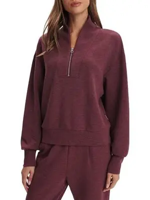 Varley Davidson Woven Sweatshirt - Sassafras Marl