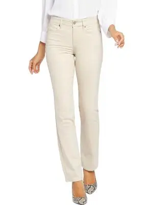 NYDJ Marilyn Straight Leg Jeans - Feather