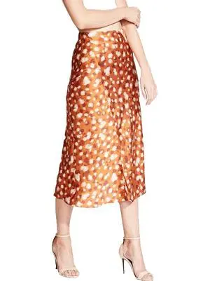 Bardot Mayah Spliced Printed Skirt - Sketch Spot