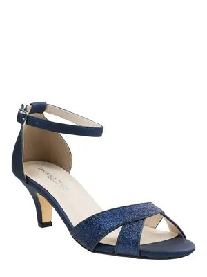 TOUCH UPS Touch Ups Clementine Ankle Strap Sandal Navy