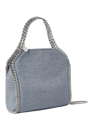 Stella McCartney Stella McCartney Falabella Mini Tote Bag Blue Grey
