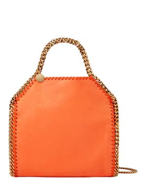 Stella McCartney Stella McCartney Falabella Mini Tote Bag Bright Orange