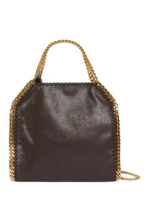 Stella McCartney Stella McCartney Falabella Mini Tote Bag Chocolate Brown