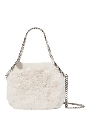 Stella McCartney Stella McCartney Falabella Mini Tote Bag Ivory