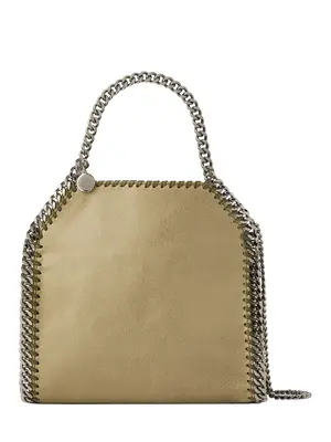 Stella McCartney Stella McCartney Falabella Mini Tote Bag Light Khaki