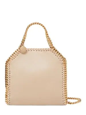 Stella McCartney Falabella Tiny Tote Bag - Clotted Cream