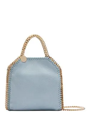 Stella McCartney Falabella Tiny Tote Bag Duck Egg