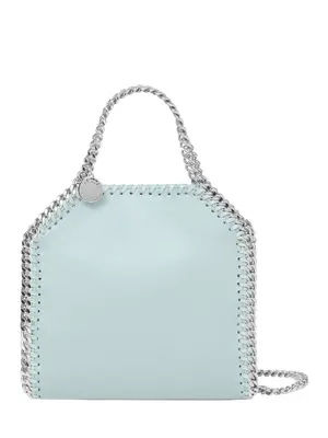 Stella McCartney Falabella Tiny Tote Bag Mist Blue