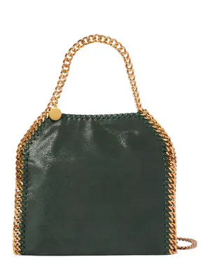 Stella McCartney Falabella Tiny Tote Bag Pine Green