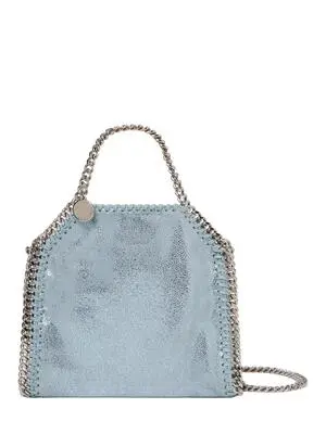 Stella McCartney Falabella Tiny Tote Bag Sapphire Blue
