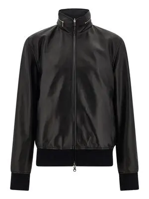 FERRAGAMO Reversible Nappa Blouson - Black