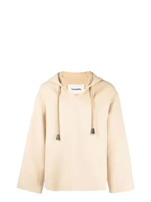 Nanushka Moshe Long-sleeve Hoodie - Neutrals