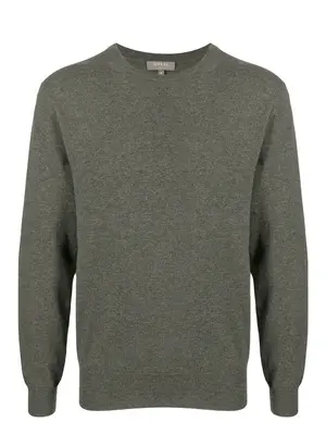 N.peal Crew-neck Organic Cashmere Jumper - Green