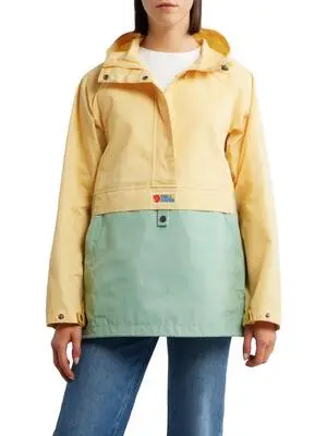 Fjallraven Anorak Jacket Mais Yellow-aloe Green