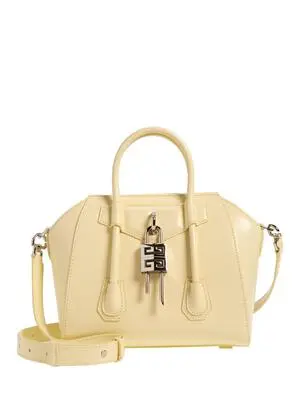 Givenchy Mini Antigona Lock Satchel - Soft Yellow