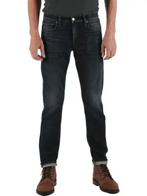 HIROSHI KATO HIROSHI KATO The Pen Slim 14-Ounce Stretch Selvedge Jeans Jett