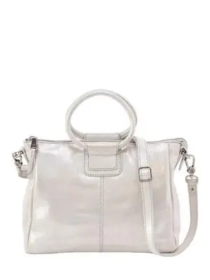 Hobo Sheila Medium Satchel - Silver