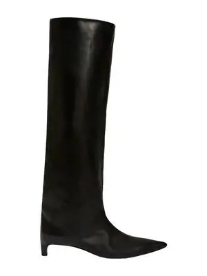 JIL SANDER 35mm Knee-high Boots - Black
