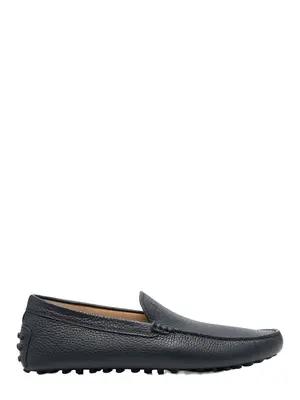 TOD'S Gommino Leather Loafers - Blue