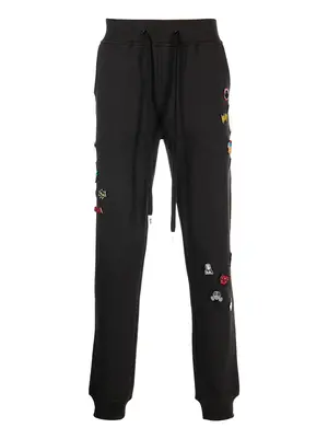 HACULLA. Decorative-pin Detail Track Pants - Black
