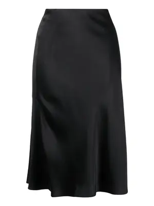 Stella McCartney Draped Midi Skirt - Black