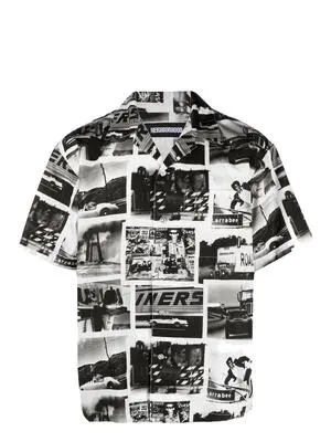 NEIGHBORHOOD X Osamu Nagahama Photograph-print Shirt - Grey