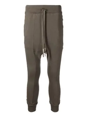 Boris Bidjan Saberi Drawstring-fastening Waistband Trousers - Green