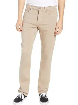 Paige Transcend Federal Slim Straight Leg Jeans - Toasted Almond