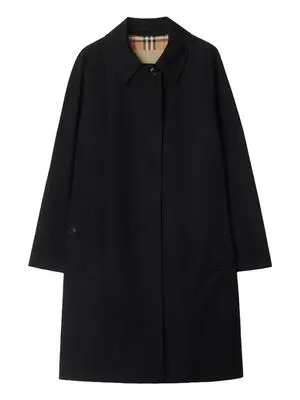 Burberry The Camden Heritage Car Coat - Black