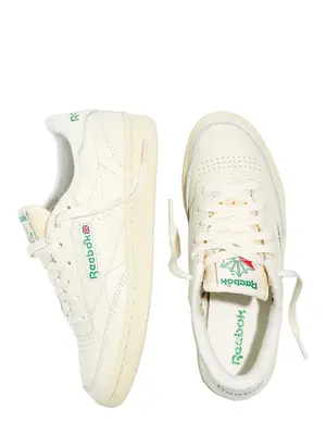Madewell Reebok® Club C 85 Vintage Sneakers - Chalk,alabaster,glen Green