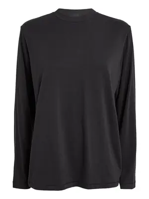 SKIMS Long-sleeve T-shirt - Black