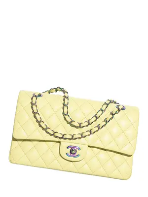 Chanel Classic Handbag Yellow