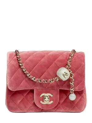 Chanel Mini Flap Bag Burgundy