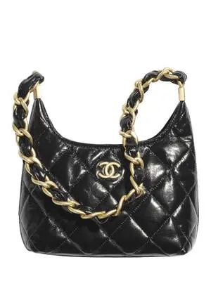 Chanel Small Hobo Bag Black