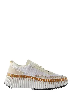 Chloé Chloé Nama Embroidered Sneakers One-color