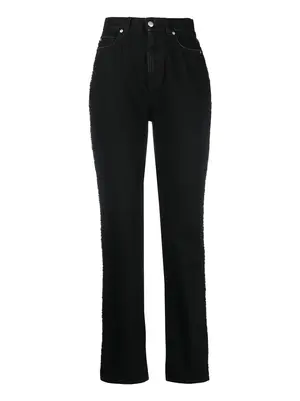 Alexander McQueen Straight-leg Jeans - Black