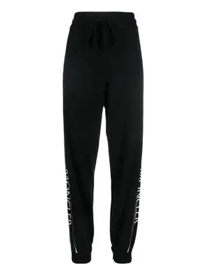 Moncler Knitted Track Pants - Black