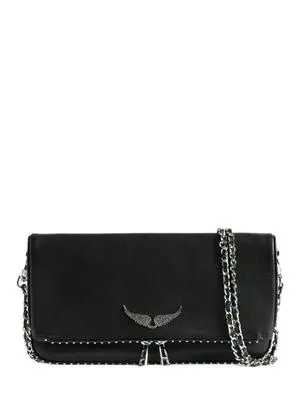 Zadig&Voltaire Rock Stud Shoulder Bag - Midnight