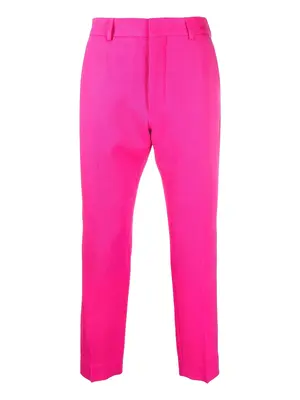 Ami Tailored Wool Trousers - Pink
