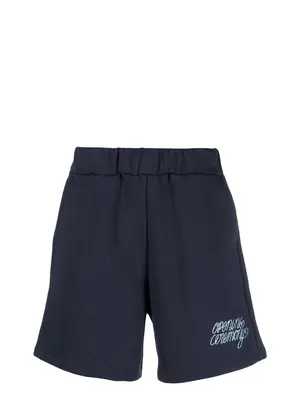 Opening Ceremony Embroidered-logo Track Pants - Blue