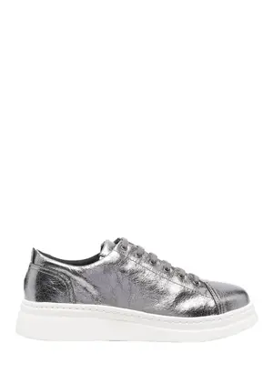 Camper Metallic Lace-up Low-top Sneakers - Grey