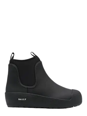 Bally Gadey Flatform Boots - Black