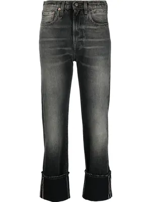 R13 Straight-leg Jeans - Black