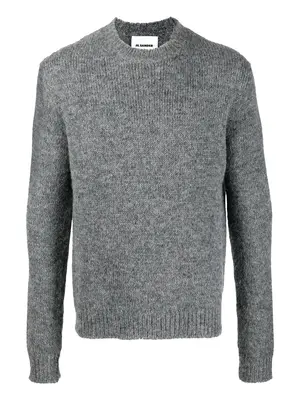 JIL SANDER Crew-neck Jumper - Grey