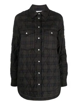 MARANT ETOILE Quilted Checked Shirt