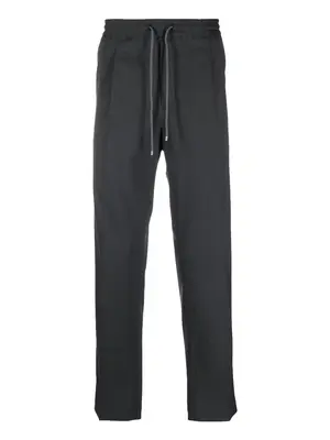 BRIGLIA 1949 Wimbledon Drawstring-waist Trousers - Grey