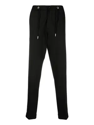BILLIONAIRE Slim-cut Track Pants - Black