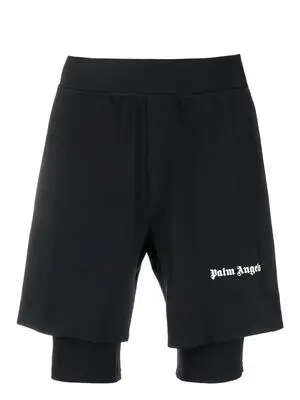 Palm Angels Performance Training Shorts - Black