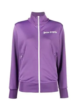 Palm Angels Logo-print Track Jacket - Purple