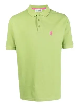 Pringle Of Scotland Heritage Golf Cotton Polo Shirt - Green